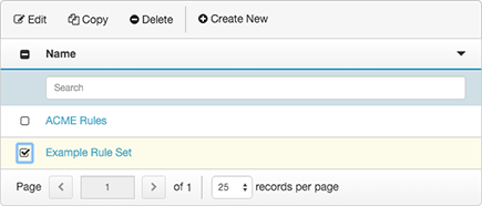 Kopieren eines Regelsatzes - Genesys Cloud Resource Center