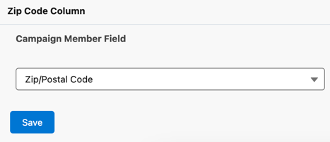 Konfigurieren der Postleitzahlenspalte - Genesys Cloud Resource Center
